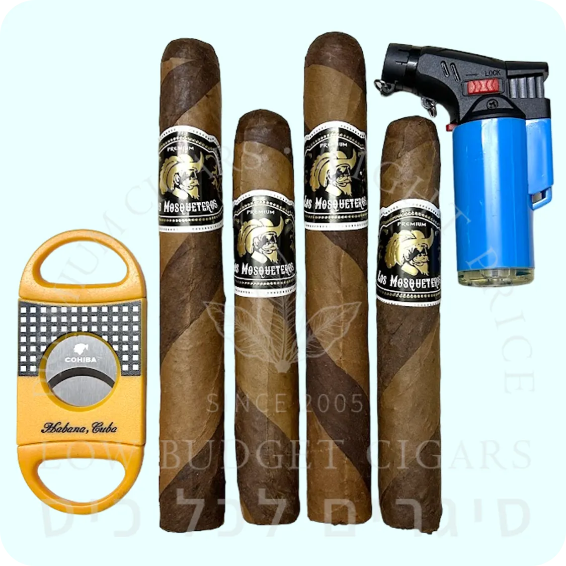 סיגרים דומיניקניים Los Mosqueteros Double Wrapper